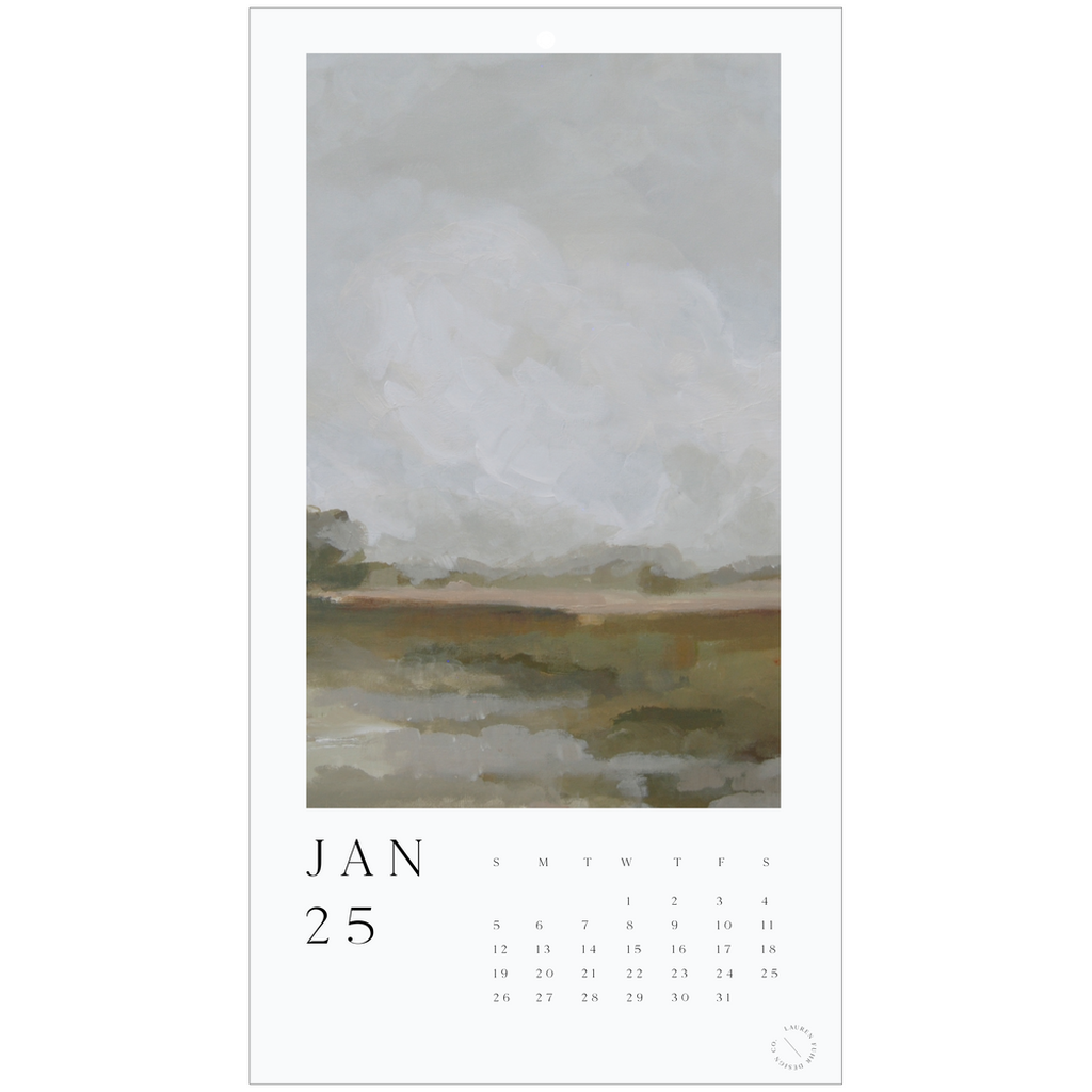 2025 Landscape Calendar – Lauren Fuhr Design Co.