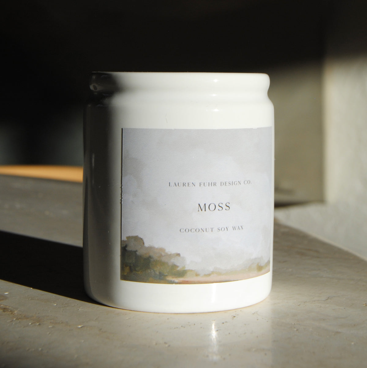 Moss Candle – Lauren Fuhr Design Co.